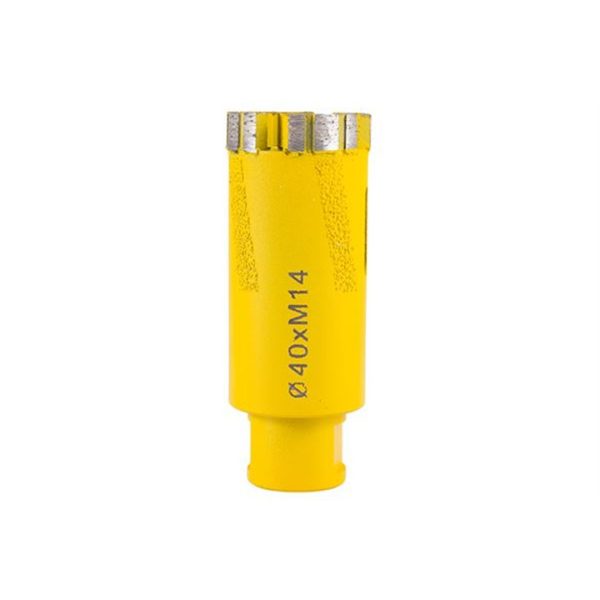 Core Drill Bit 40mm M14 (Dry) T - Seg - Farnese Stone Tools