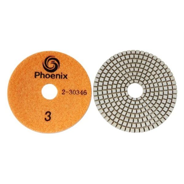 Polish Pad Eng Phoenix 3-Step No3 (Wet) - Farnese Stone Tools