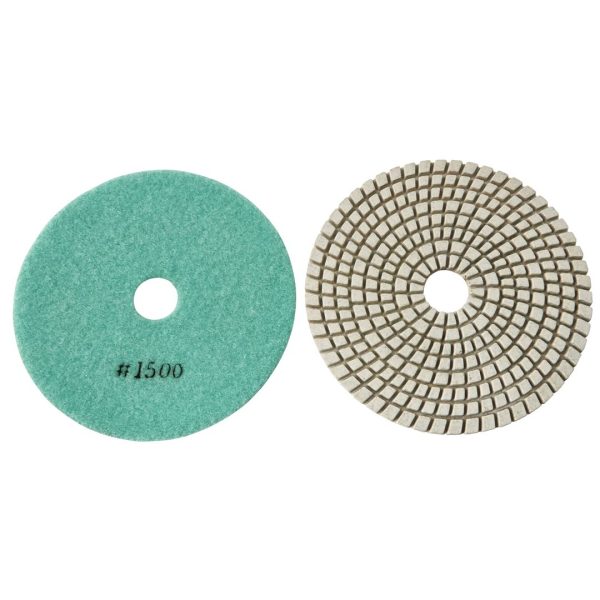 Polish Pad Eng 125mm 1500# - Farnese Stone Tools